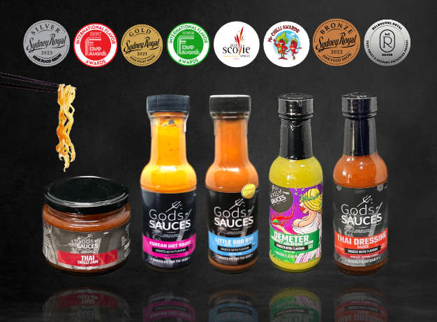 Gods of Sauces - Award-Winning Hot Sauces in Australia
