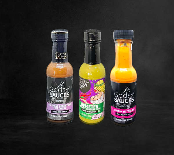 Hot Sauce Flavour 3 Pack - Hot Sauce Gift Pack